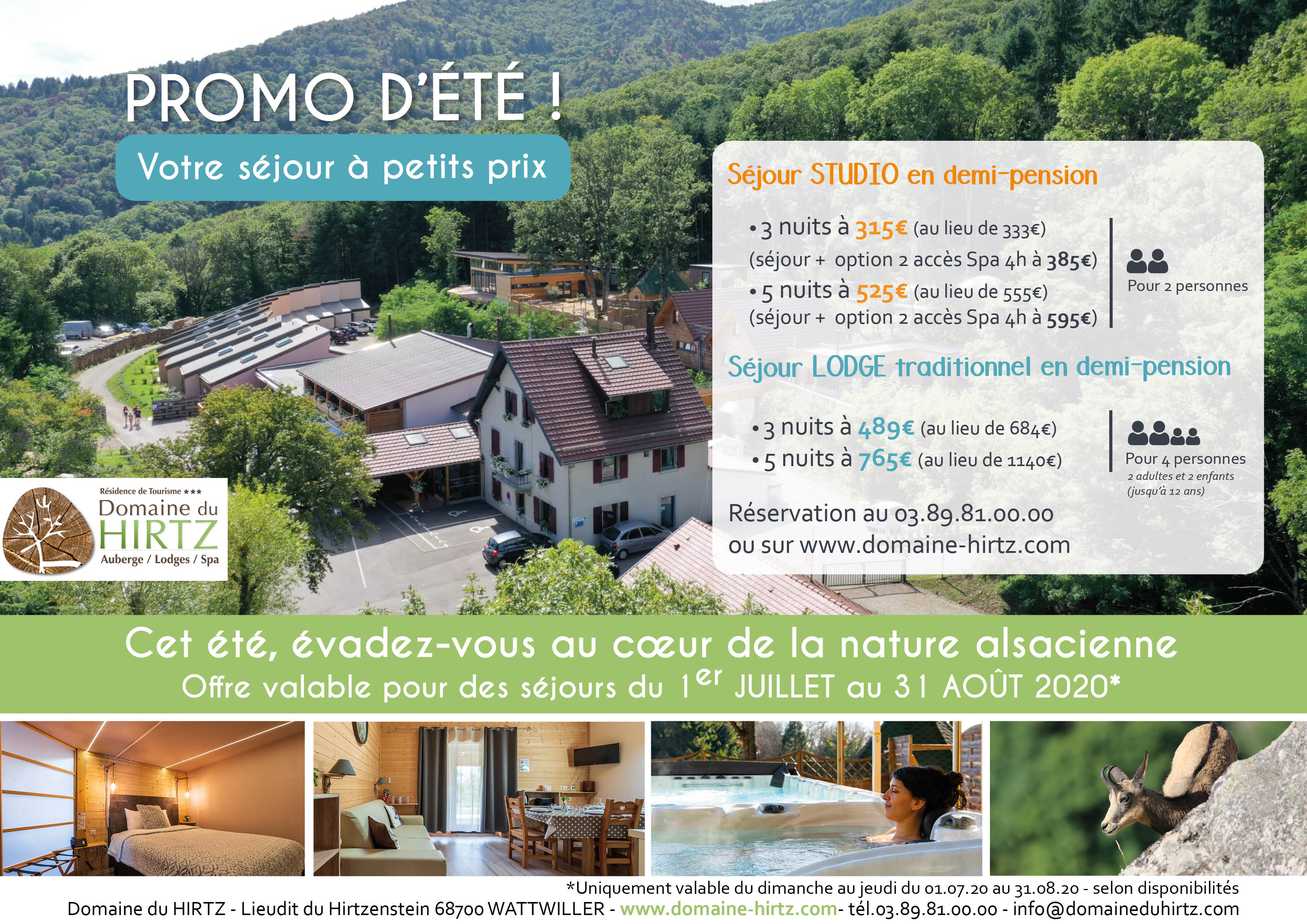 Vos Vacances en Alsace – Domaine du Hirtz – Votre Ecolodge *** à ...