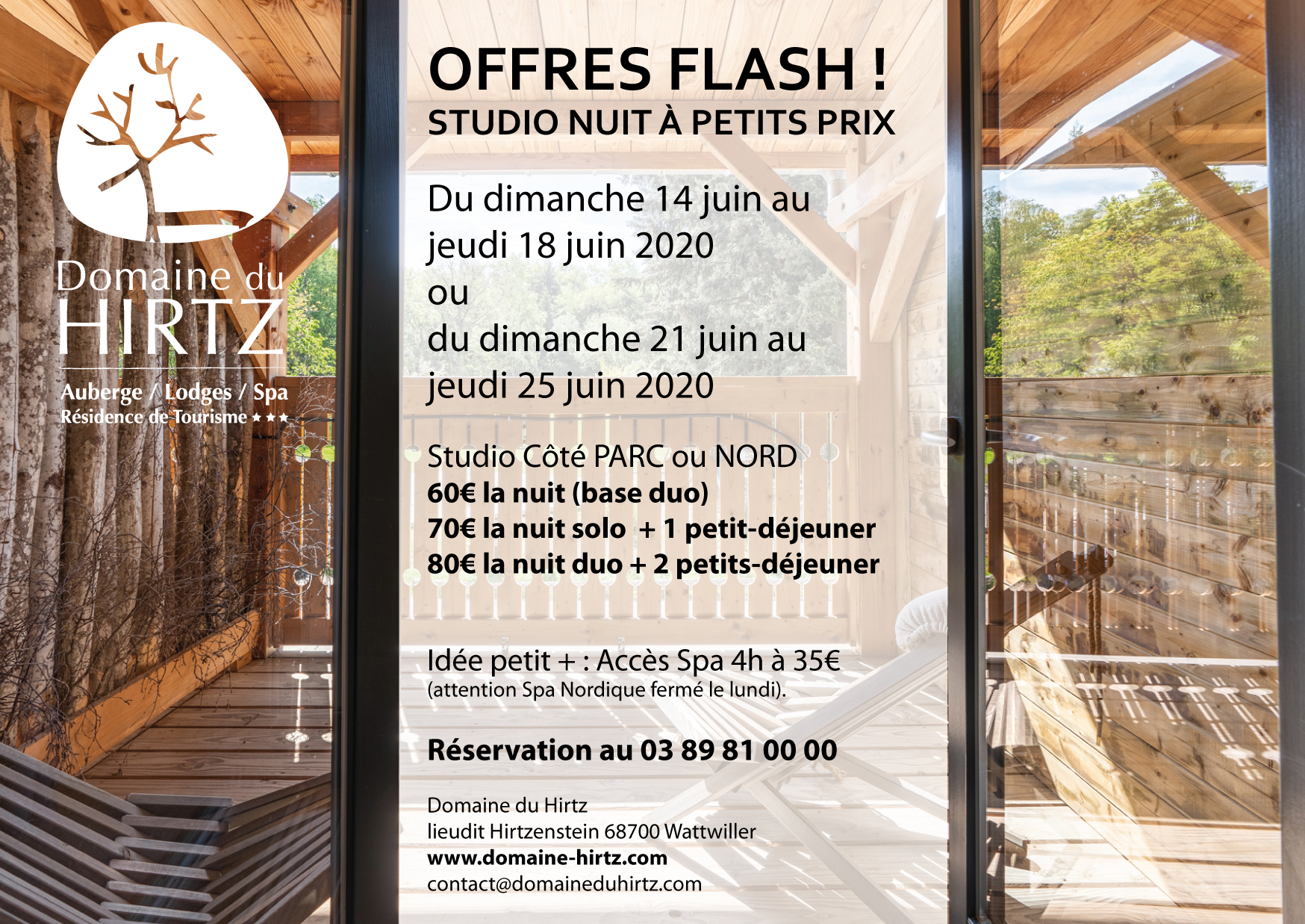 Vos Vacances en Alsace – Domaine du Hirtz – Votre Ecolodge *** à ...